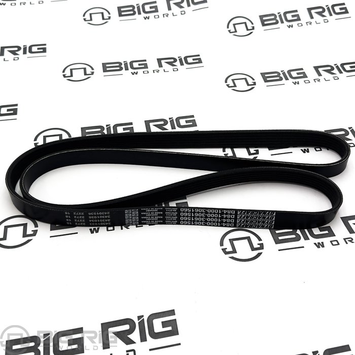 Belt - 6 Ribs x 1560 Orion HD D84-1000-3061560 - OEM - Paccar - Big Rig ...
