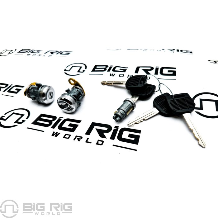 Lockset-Key Code Cust Spec A22-77318-082 - OEM - Freightliner - Big Rig ...