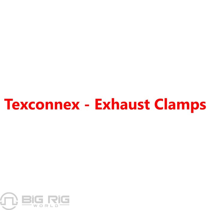 Clamp Kit - Exhaust System Slip, 4IN AMS014AM - Texconnex - Exhaust ...