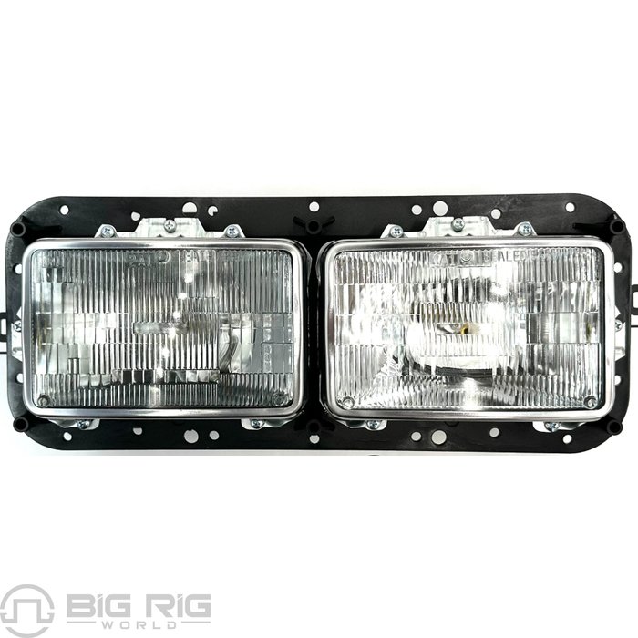 Dual Headlight Assembly 4x6 Inch RH 16-07641R-PAT - Aftermarket ...