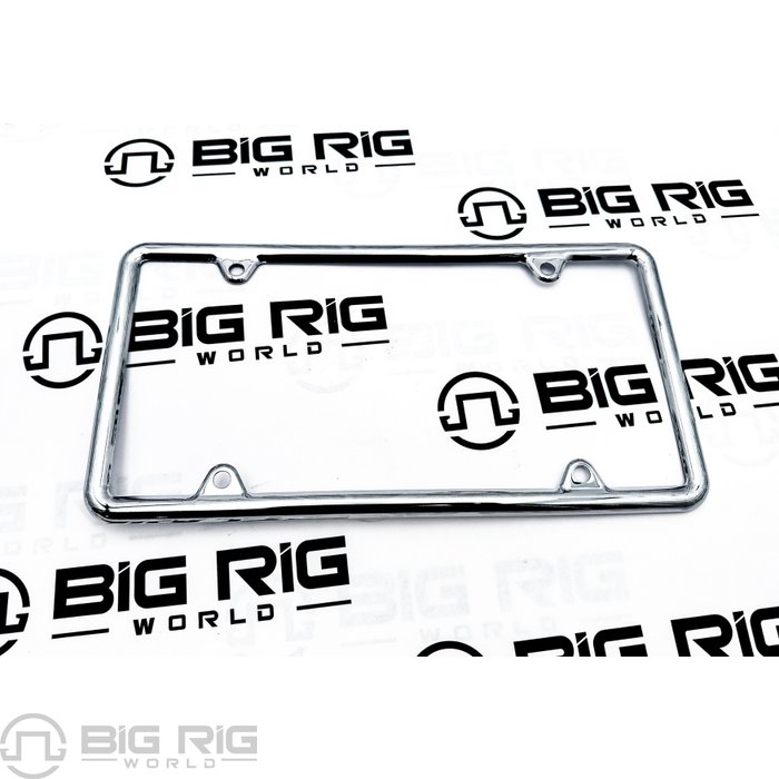 Chrome License Plate Frame - Narrow Frame Edge MD11251N - Aftermarket ...